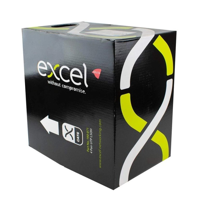 Caja cable UTP Cat.6 LSZH CPR B2ca Color violeta (305 mts) Excel: 190-071